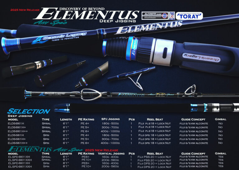 Elementus – Deep Jigging - Ocean's Legacy